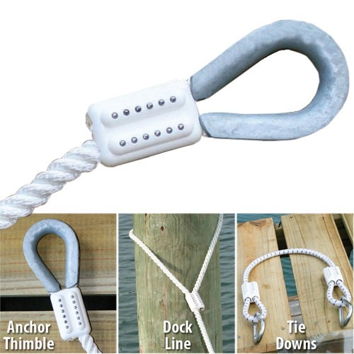 1/2" Eye Splice Thimble Kit "White Kit" , Piranha Dive Shop