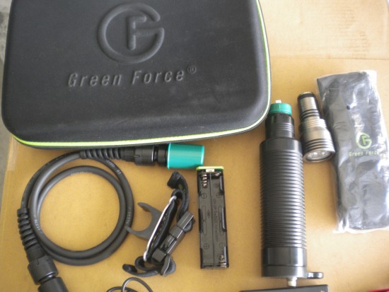 Green-Force Light Kit w/ Titanium Light-Head " 1 left!" , Piranha Dive ...