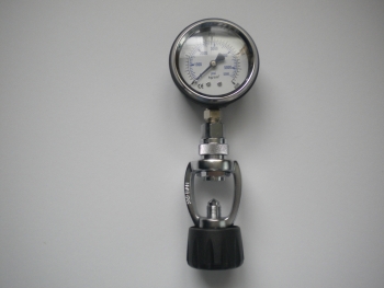 High Pressure Cylinder Yoke Gauge Checker w/ rubber boot .... , Piranha ...