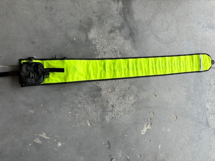 Christmas Special! 5' Foot Yellow both sides w/ Finger Spool Pocket ...