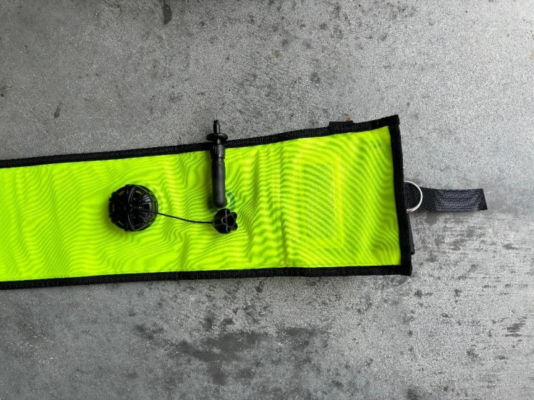 Christmas Special! 5' Foot Yellow both sides w/ Finger Spool Pocket ...