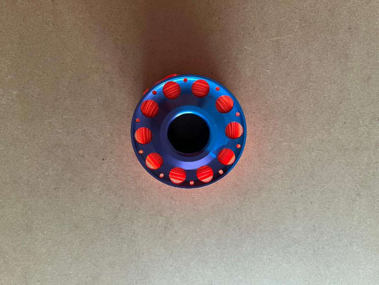 New! 100 Foot Two Color Tone Compact Finger Spool w/ Flat Line & High ...