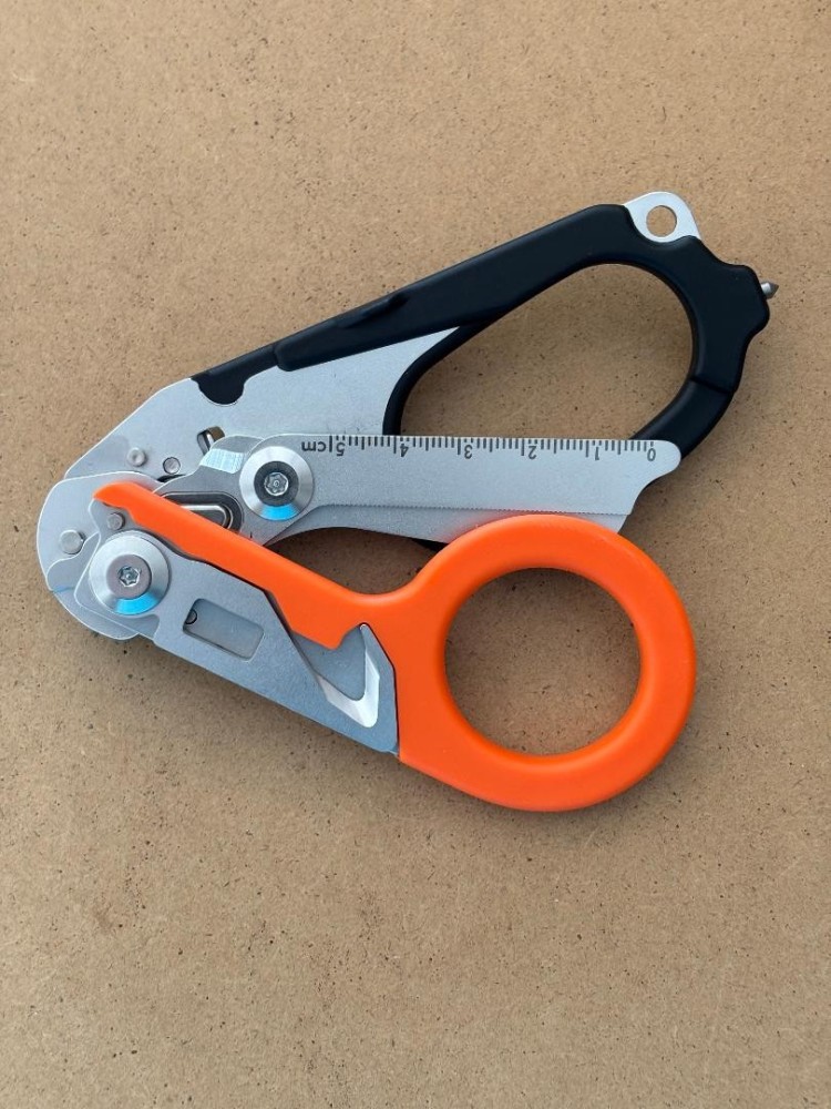 Back in Stock! Folding Compact Line Shears " ORANGE-BLACK Handles / 420 ...