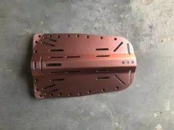 New Color! Piranha's Aluminum Rose Backplate , Piranha Dive Shop
