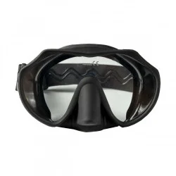 HOG Low Volume Frameless ES Mask w/ Comfort Strap "All Black" , Piranha ...