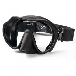 HOG Low Volume Frameless ES Mask w/ Comfort Strap "All Black" , Piranha ...