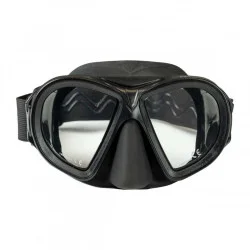 HOG Phantom ES Mask "All Black" w/ Comfort Strap , Piranha Dive Shop