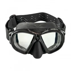 HOG Phantom ES Mask "All Black" w/ Comfort Strap , Piranha Dive Shop