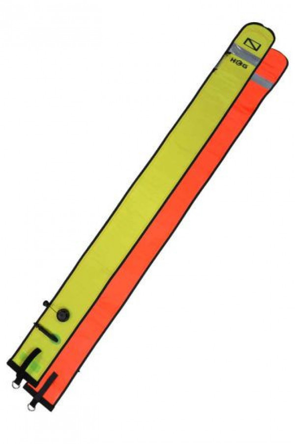 Hog! 6ft Orange / Yellow SMB w/ Reflective Tape "Duck Flapper Valve ...