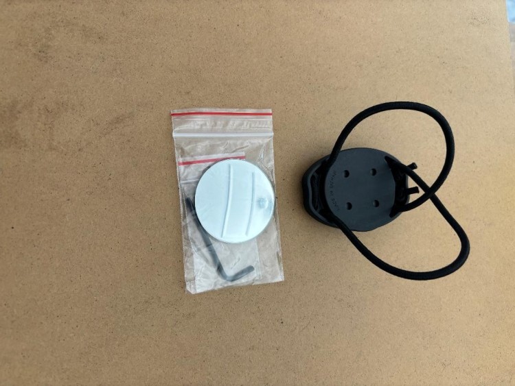 New! Convex Rearview Mirror w/ Bungee Mount Gen 2 Design , Piranha Dive ...