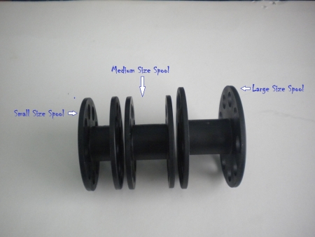 Small BLANK Finger Spool , Piranha Dive Shop