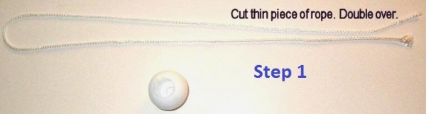 WHITE 3/16" / 5/32" Toggle Ball , Piranha Dive Shop