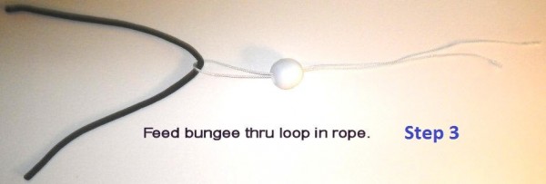 WHITE 3/16" / 5/32" Toggle Ball , Piranha Dive Shop